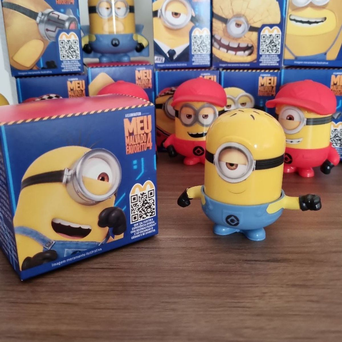 Brinquedo Meu Malvado Favorito 4 Minion Ralph | Brinquedo Mc Donalds ...