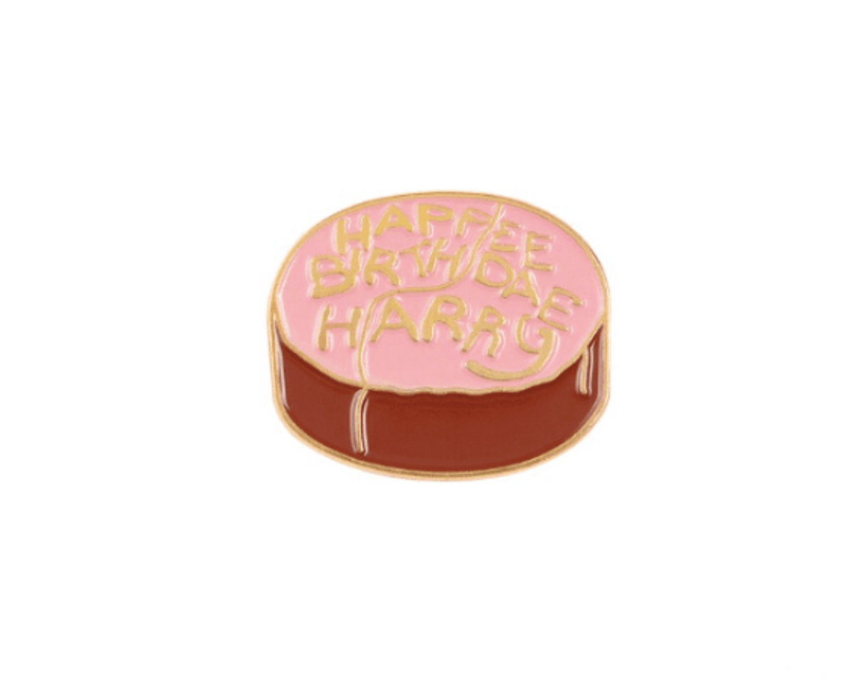 Broche/pin Bolo de Aniversario Harry Potter Happy Birthday Harry ...