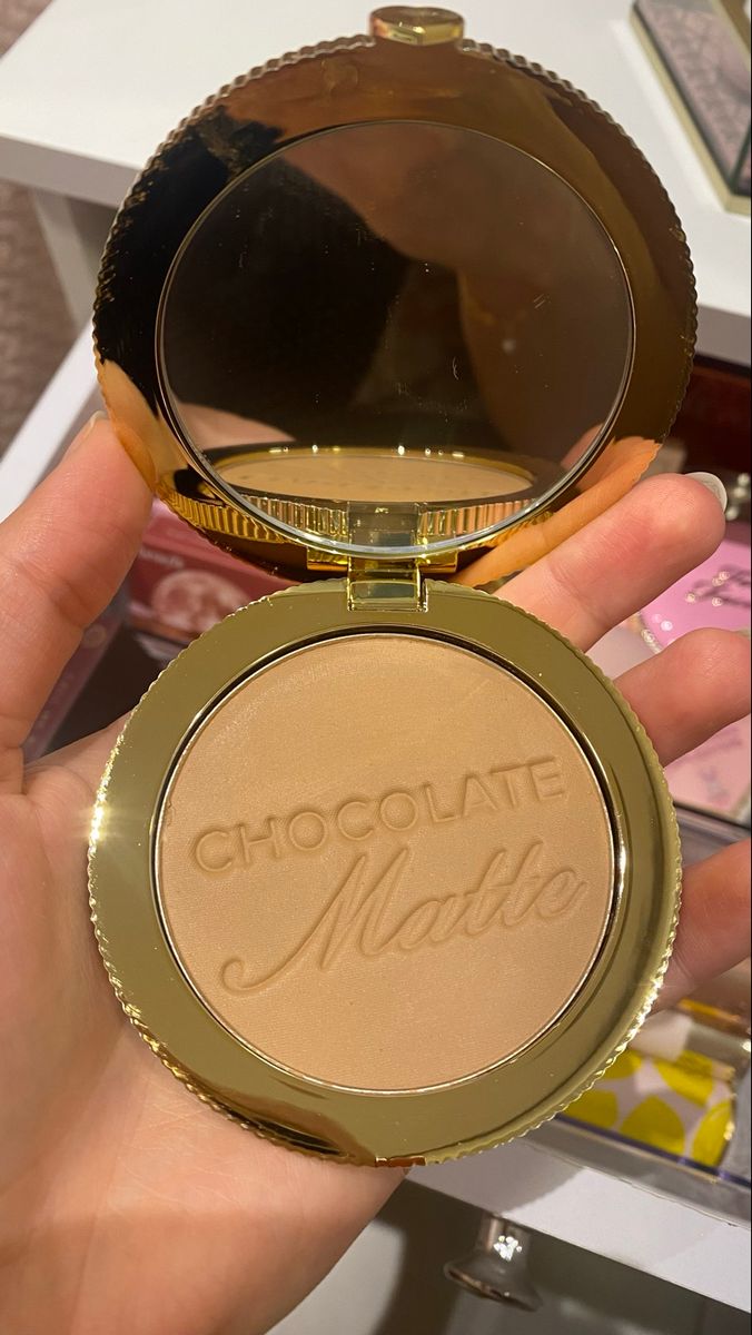 Bronzer Too Faced Chocolate Matte | Maquiagem Feminina Too Faced Nunca ...