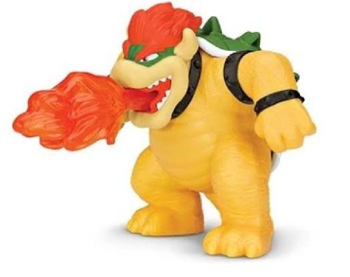 Browser - Super Mario Bros | Brinquedo Mc Donalds Nunca Usado 80598494 ...