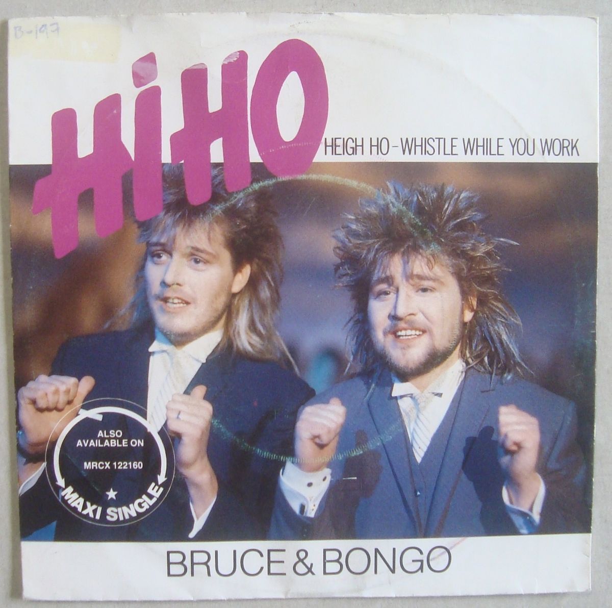 Bruce & Bongo 1986 Hi Ho - Heigh Ho, Vinil Compacto 7 Importado | Item ...