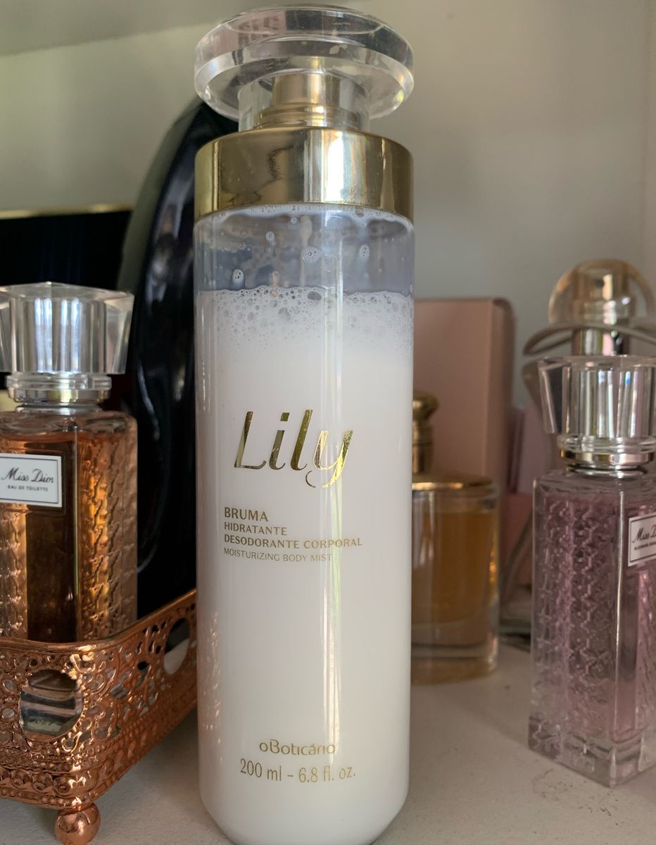 Bruma Hidratante Lily Boticário | Perfume Feminino O Boticário Usado ...