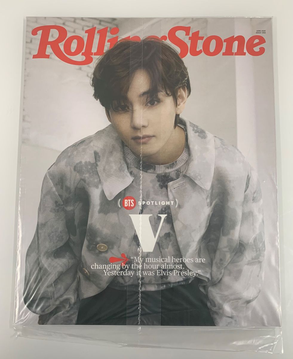 Bts - Revista Rolling Stone V | Livro Bighit Nunca Usado 70017740 | enjoei