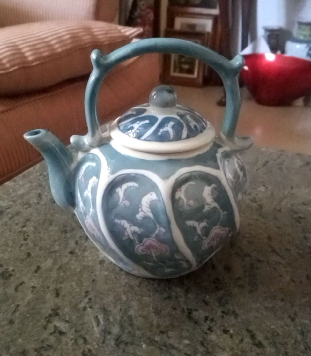 Bule Antigo em Porcelana Oriental | Móvel de Antiquário Usado 78944702 ...