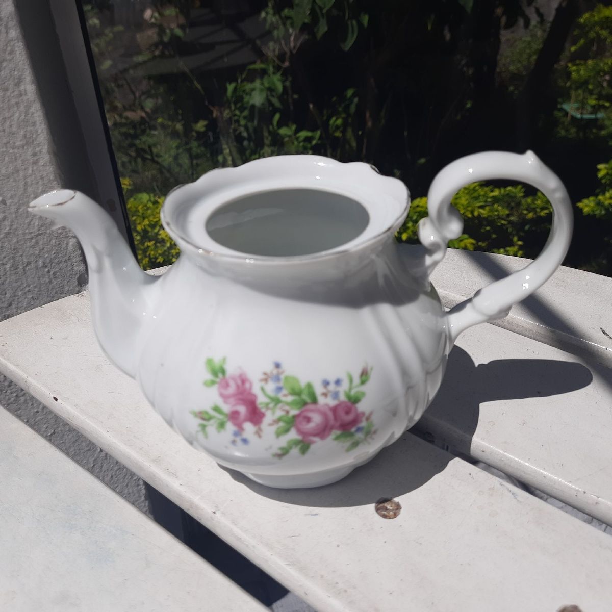 Bule Antigo para Chá/ Porcelana Antiga / Real / sem Tampa | Móvel de ...