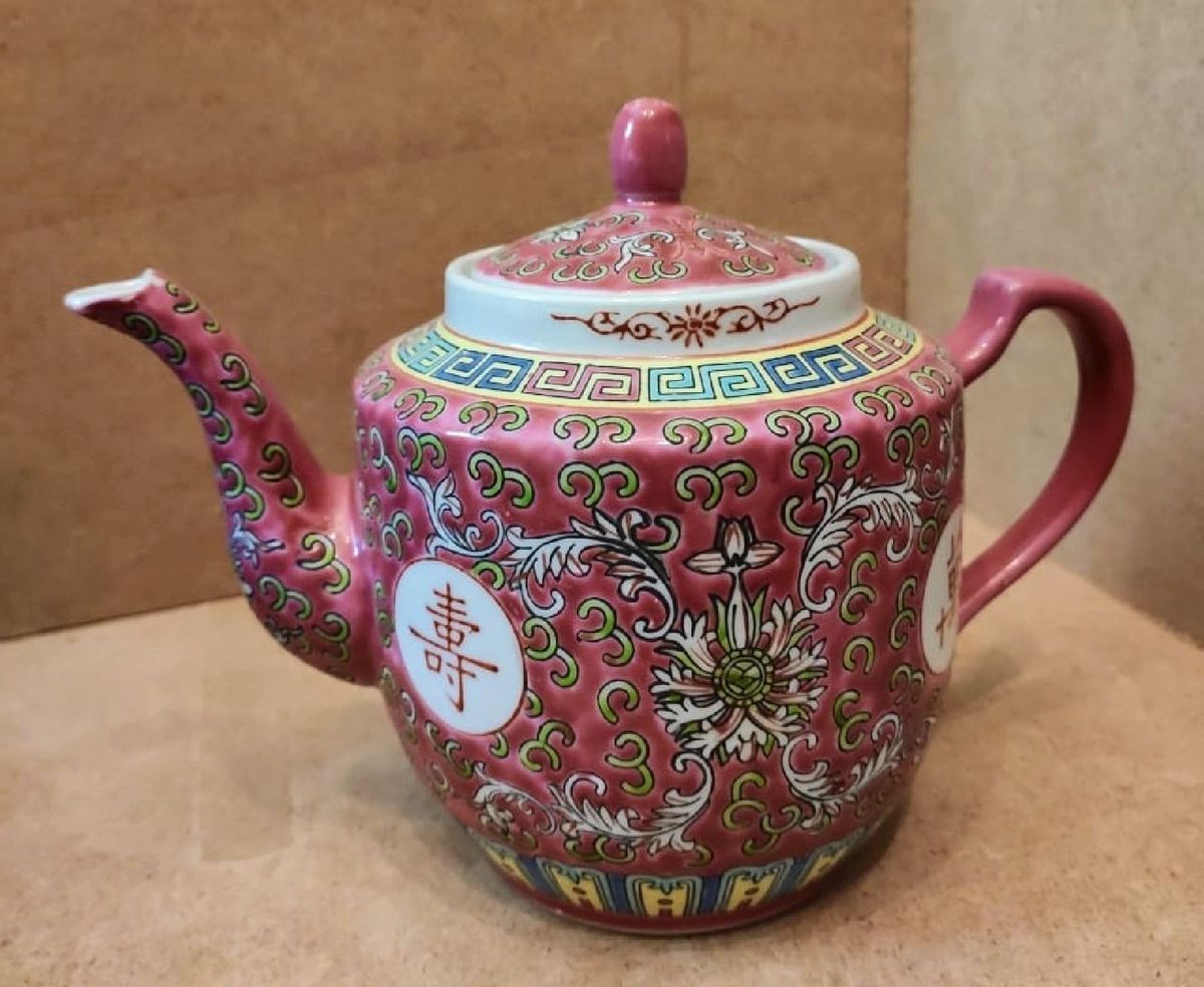 Bule Chinese 80's | Móvel de Antiquário Marcelus Ribas Antiguidades E ...