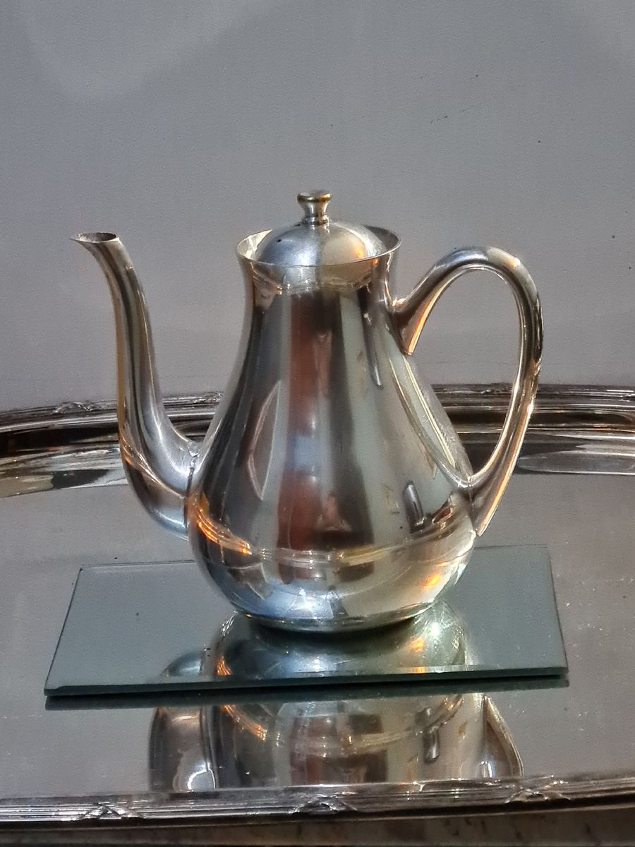 Bule de Prata Wolf, Bem Pesado, Anos 60 | Móvel de Antiquário Prata ...