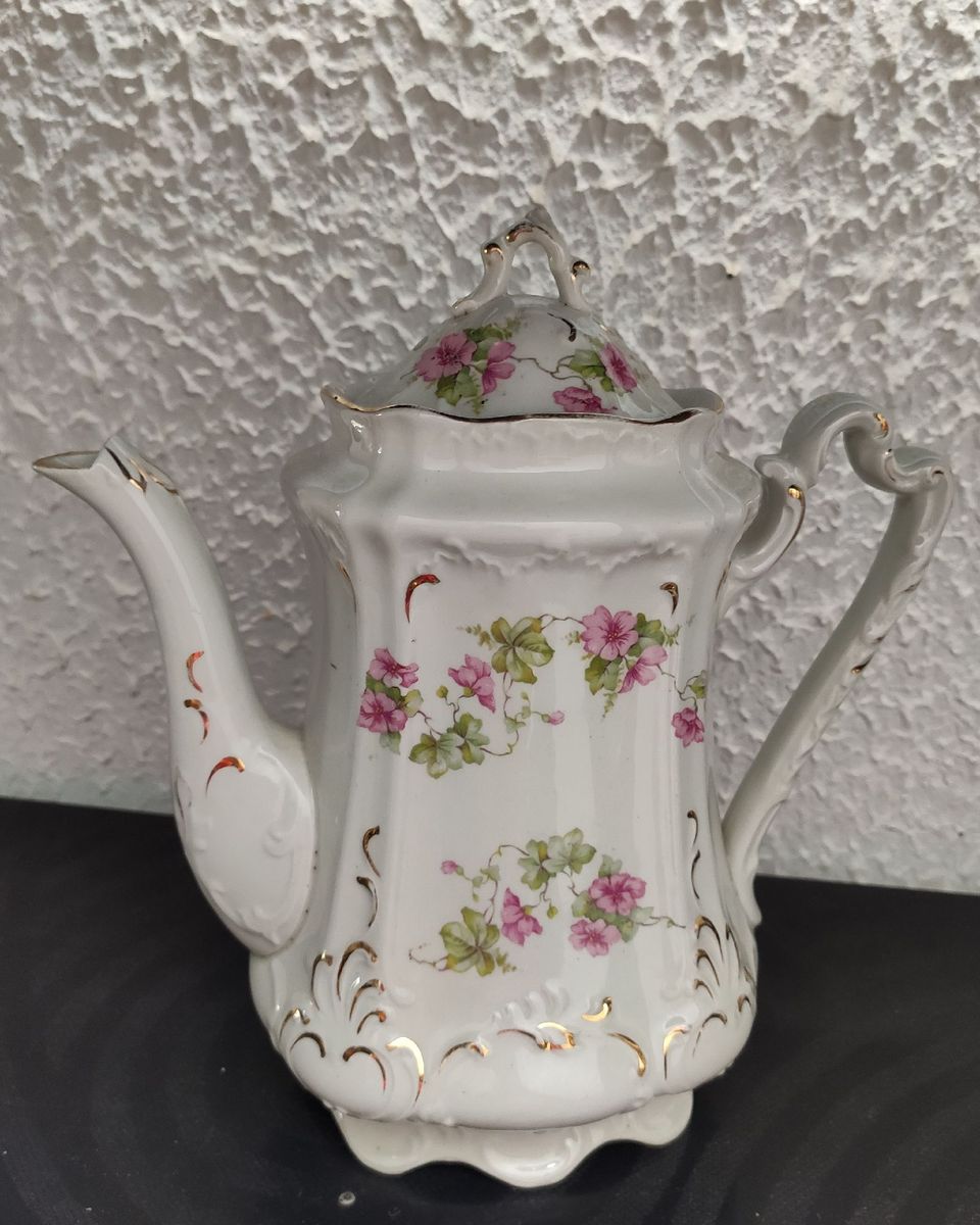 Bule Porcelana Antigo | Móvel de Antiquário Ingles Usado 52514094 | enjoei