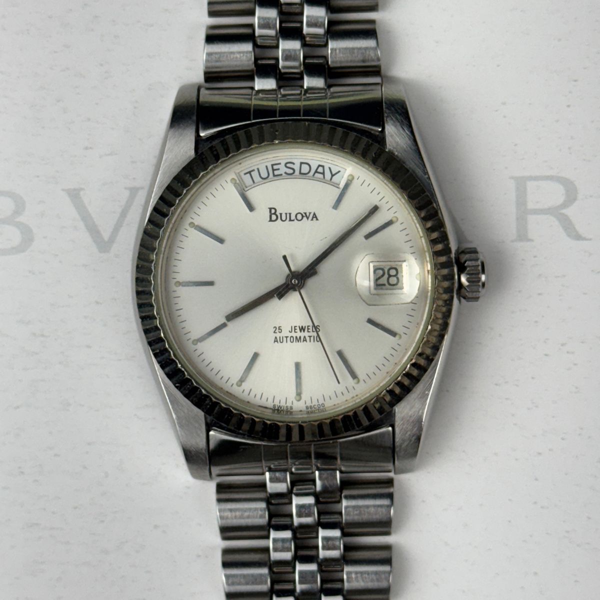 Bulova T3 President Day Date - Homage Rolex | Relógio Original ...