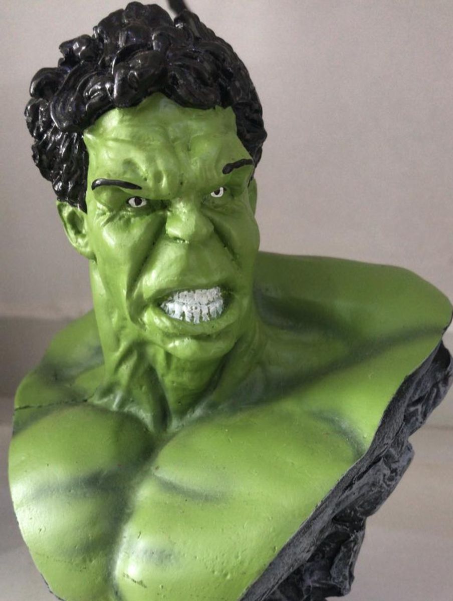 Busto Hulk Colecionável de Resina | Produto Masculino Nunca Usado ...