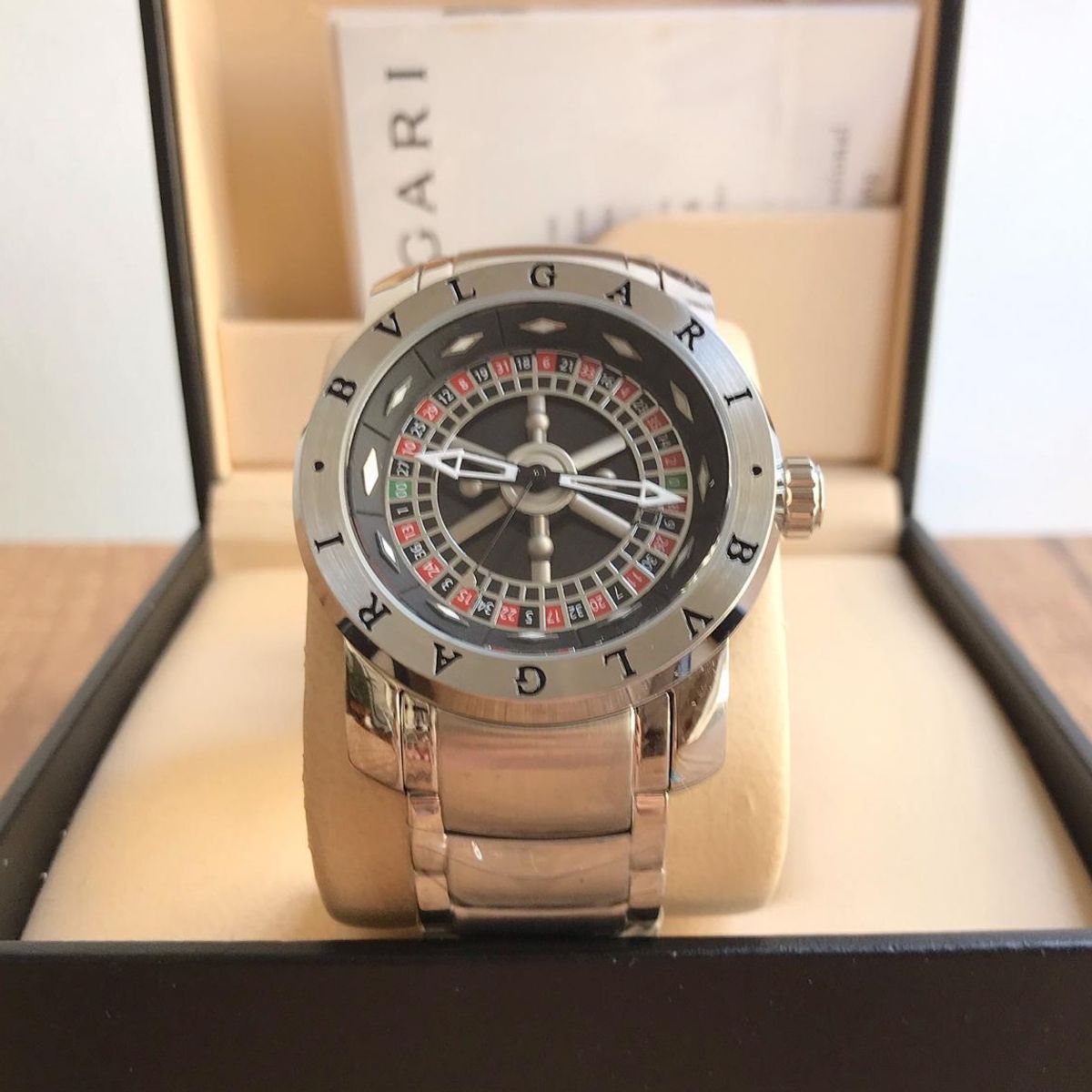 Bvlgari Iroman Relógio Roleta | Relógio Masculino Nunca Usado 48799215 ...