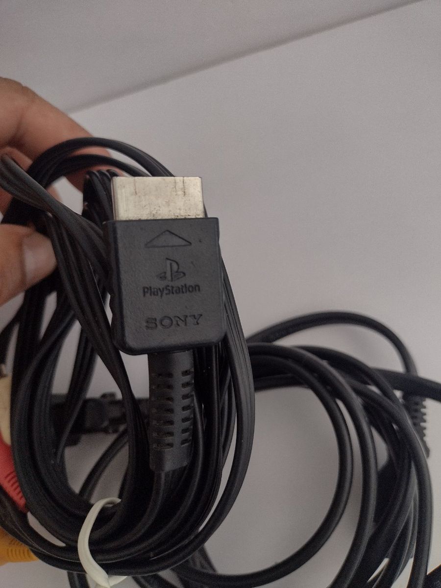 Cabo Av Original para Playstation 2 | Acessório p/ Videogame Sony Usado ...
