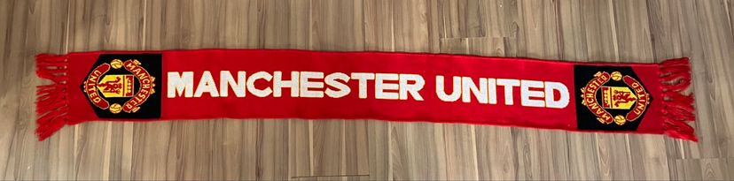 Cachecol Manchester United - Manta Time Futebol Inglaterra Vermelho ...