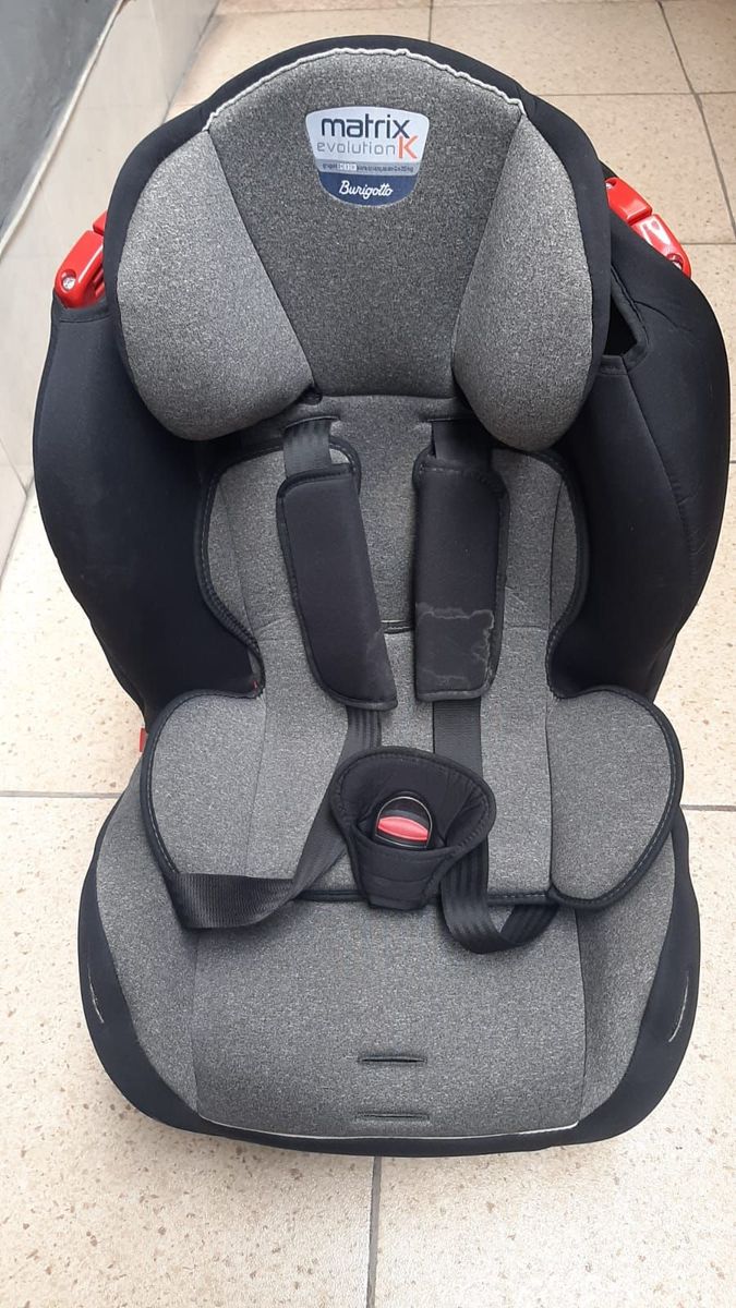 Cadeira Auto Matrix Evolution K Mesclado Cinza - Burigotto | Cadeirinha Infantil Burigotto Usado ...