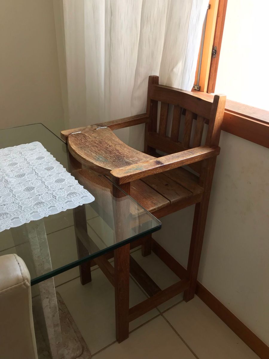 Cadeira de Alimentação em Madeira Angelin Pedra | Item Infantil Usado ...