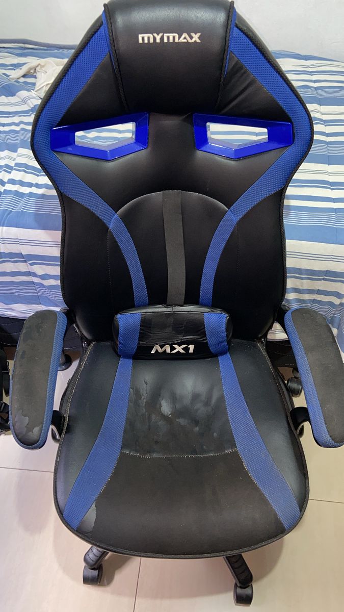 Cadeira Gamer Azul | Cacareco Maymax Usado 115904288 | enjoei