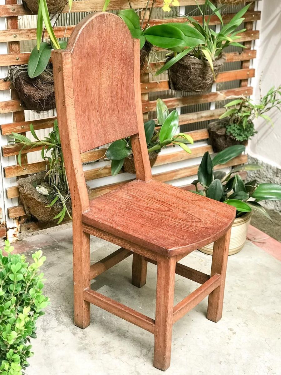 Cadeiras em Madeira Maciça (conjunto de 6 Cadeiras) | Cadeira Artesanal ...
