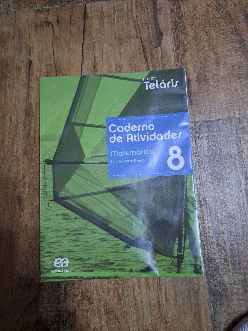 Caderno de Atividades Matemática 8° Ano | Livro Telaris Nunca Usado ...