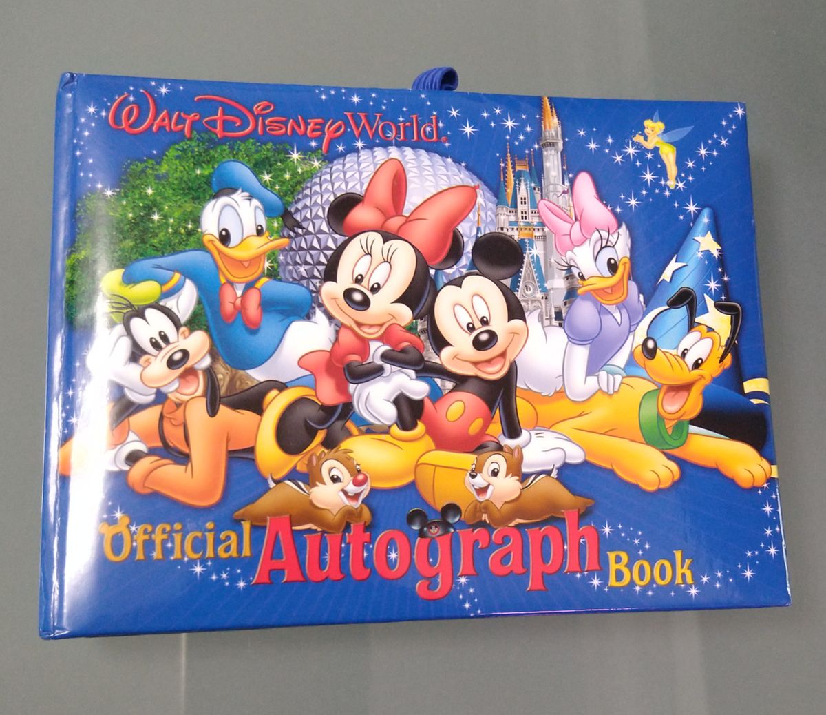 Caderno de Autógrafos Disney Oficial | Item de Papelaria Disney Usado ...