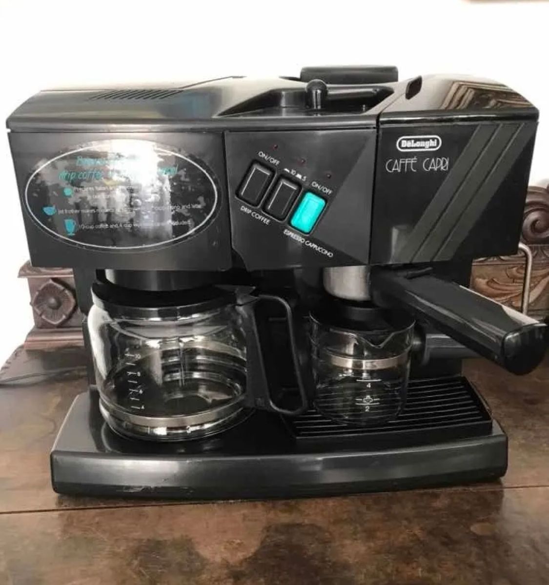 Cafeteira 3 em 1 Delonghi Bco60 Caffé Capri | Eletrodoméstico Delonghi ...