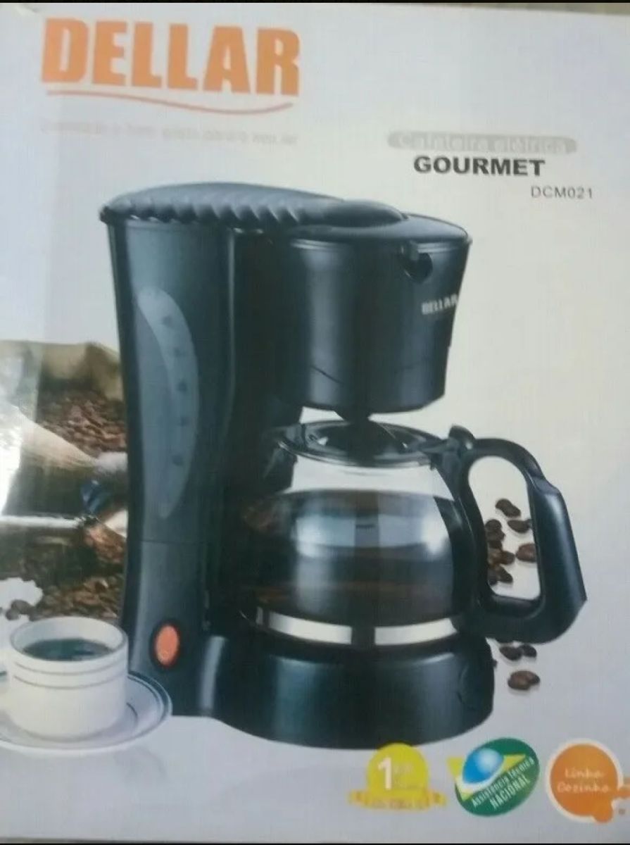 Cafeteira Eletrica Dellar Gourmet Dcm021 | Eletrodoméstico Dellar Nunca ...