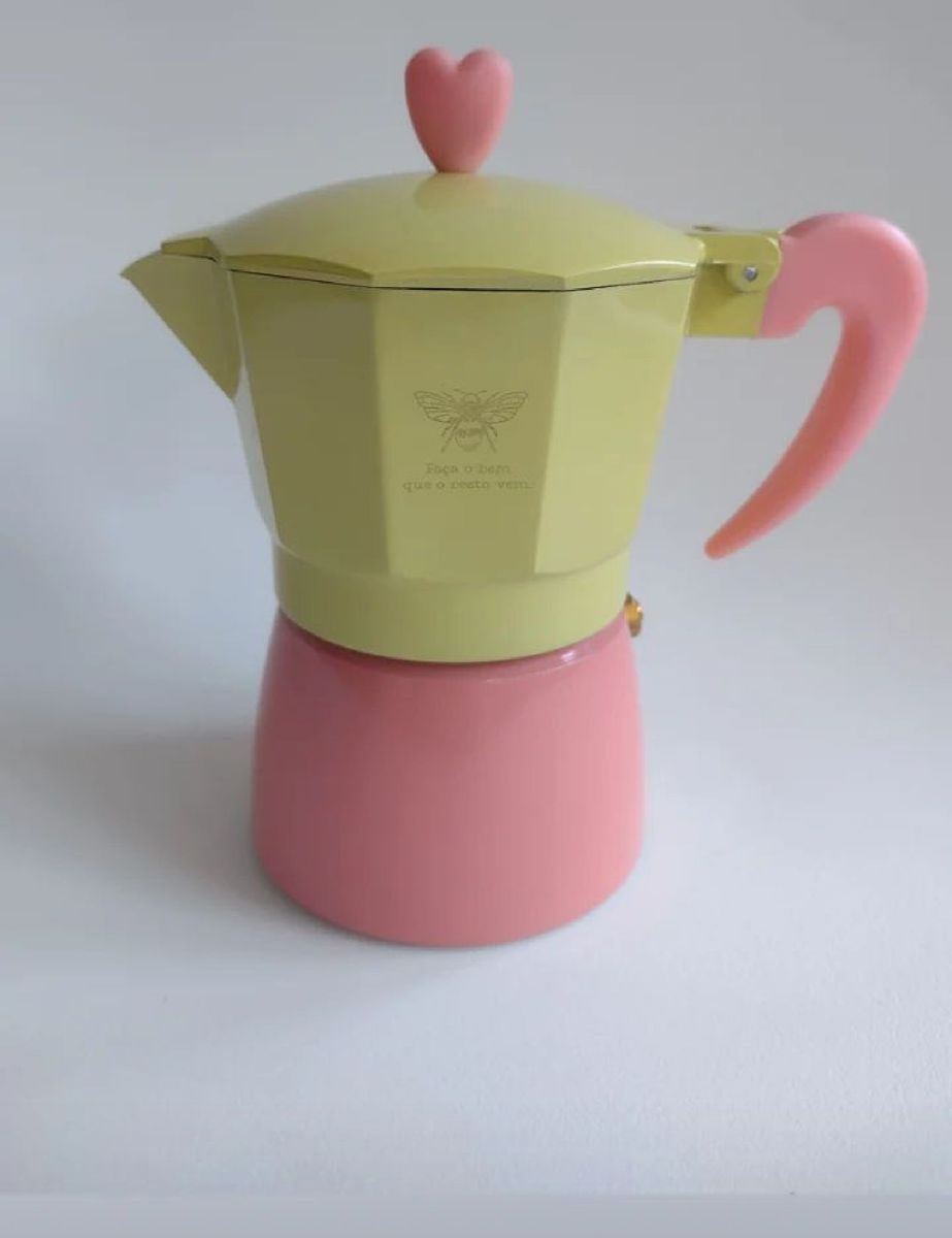 Cafeteira Italiana Uatt | Rosa Chaleira Casita Panelinha Porquinho ...