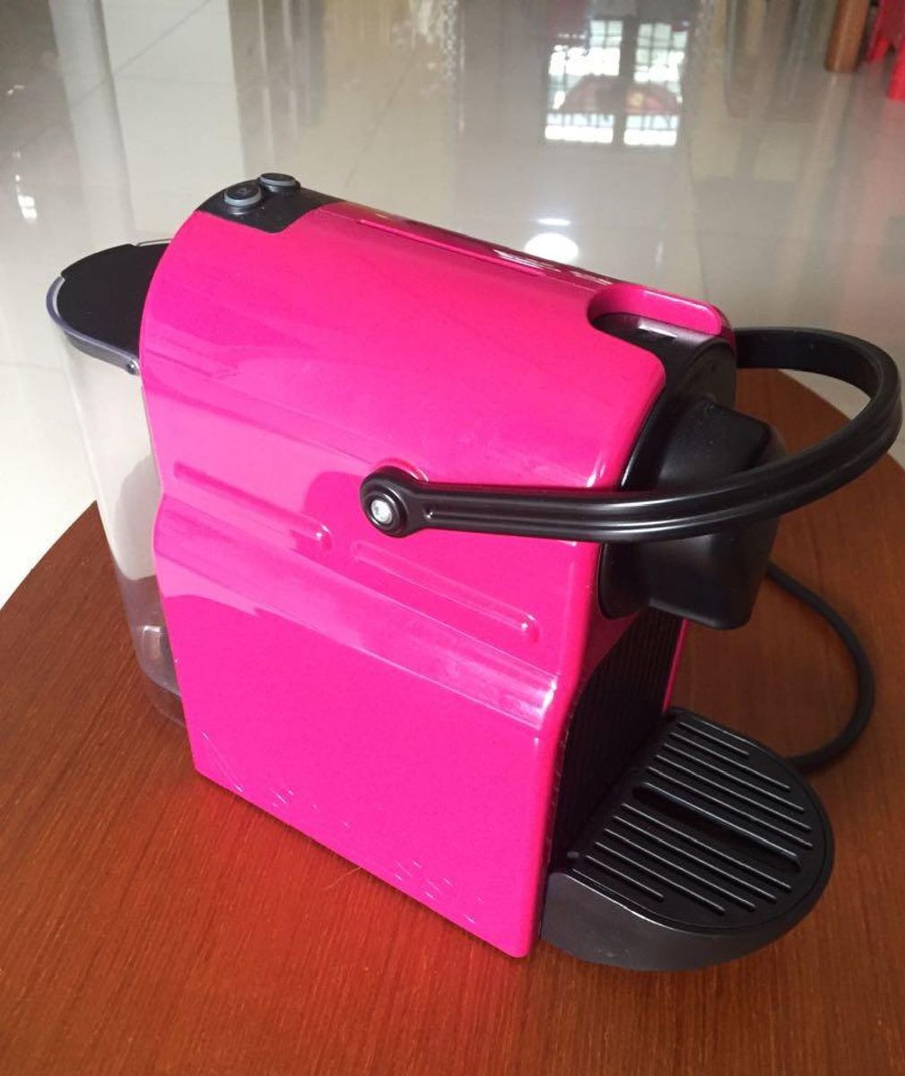 Cafeteira Nespresso Inissia Rosa Pink Café Expresso | Eletrodoméstico ...