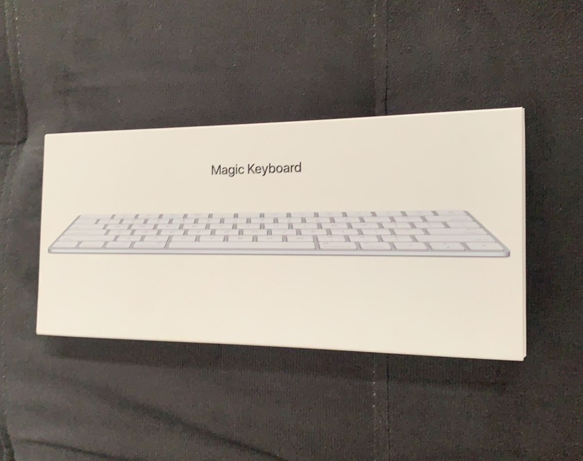 Caixa Apple Magic Keyboard | Teclado p/ Computador Apple Usado 73745462 ...
