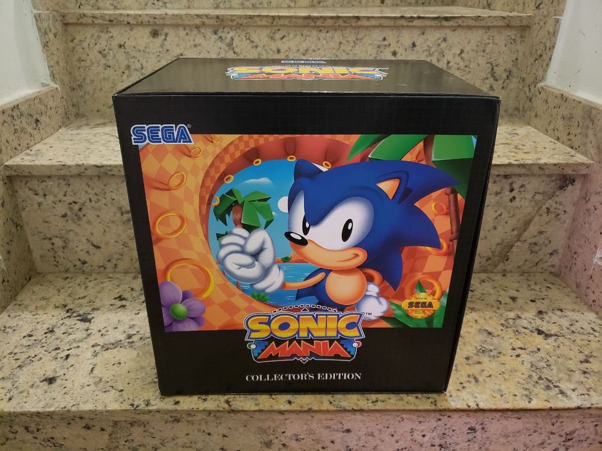 Caixa Box Sonic Mania para Colecionadores | Item de Papelaria Sega ...