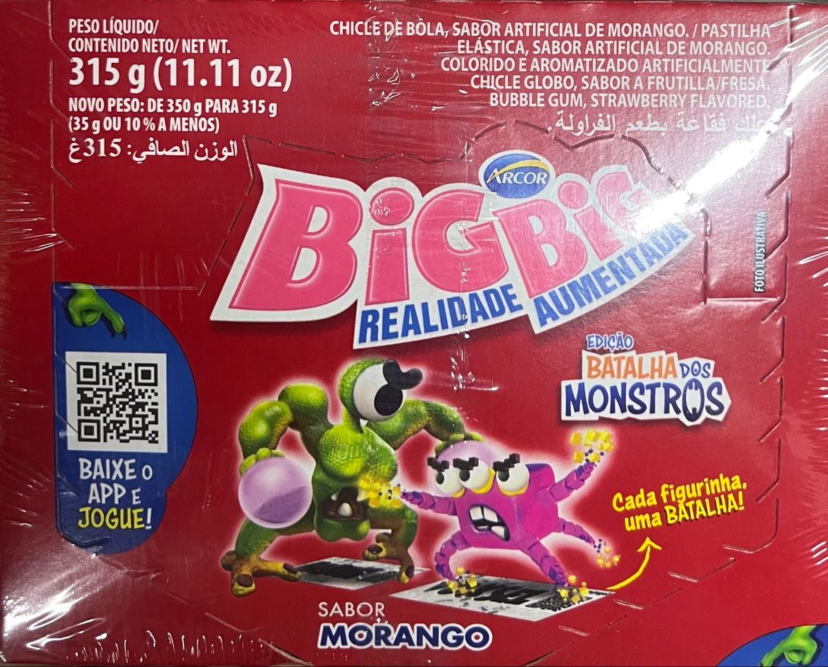 Caixa da Bigbig Sabor Morango | Item Infantil Arcor Nunca Usado 91352865 | enjoei