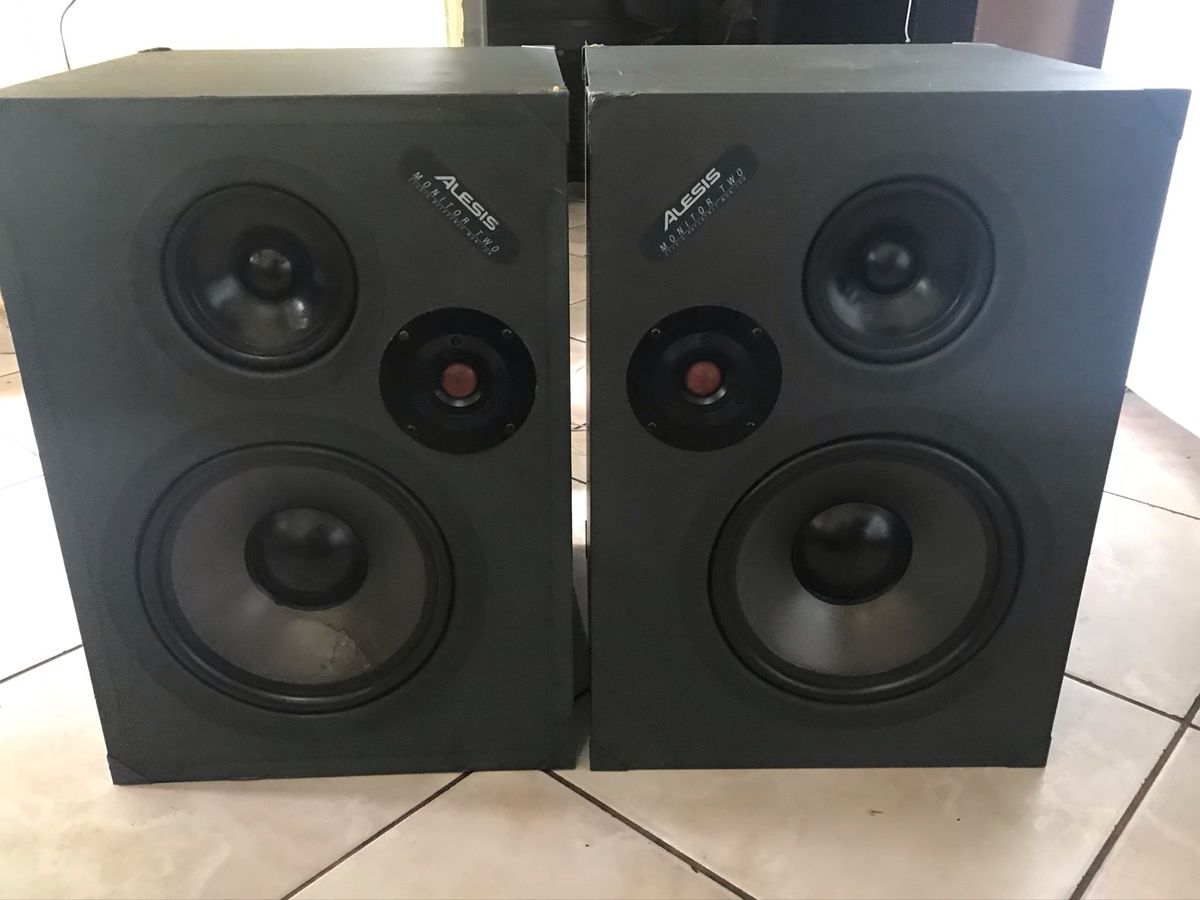 Caixa de Som Alesis Two Monitor Referência Estudio | Item de Música ...