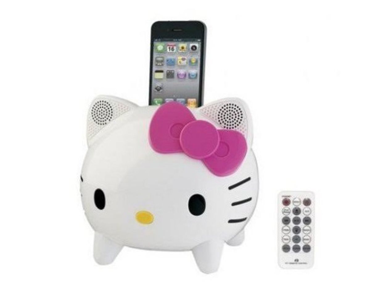 Caixa de Som Hello Kitty Dock Station Imaginarium | Item de Música ...