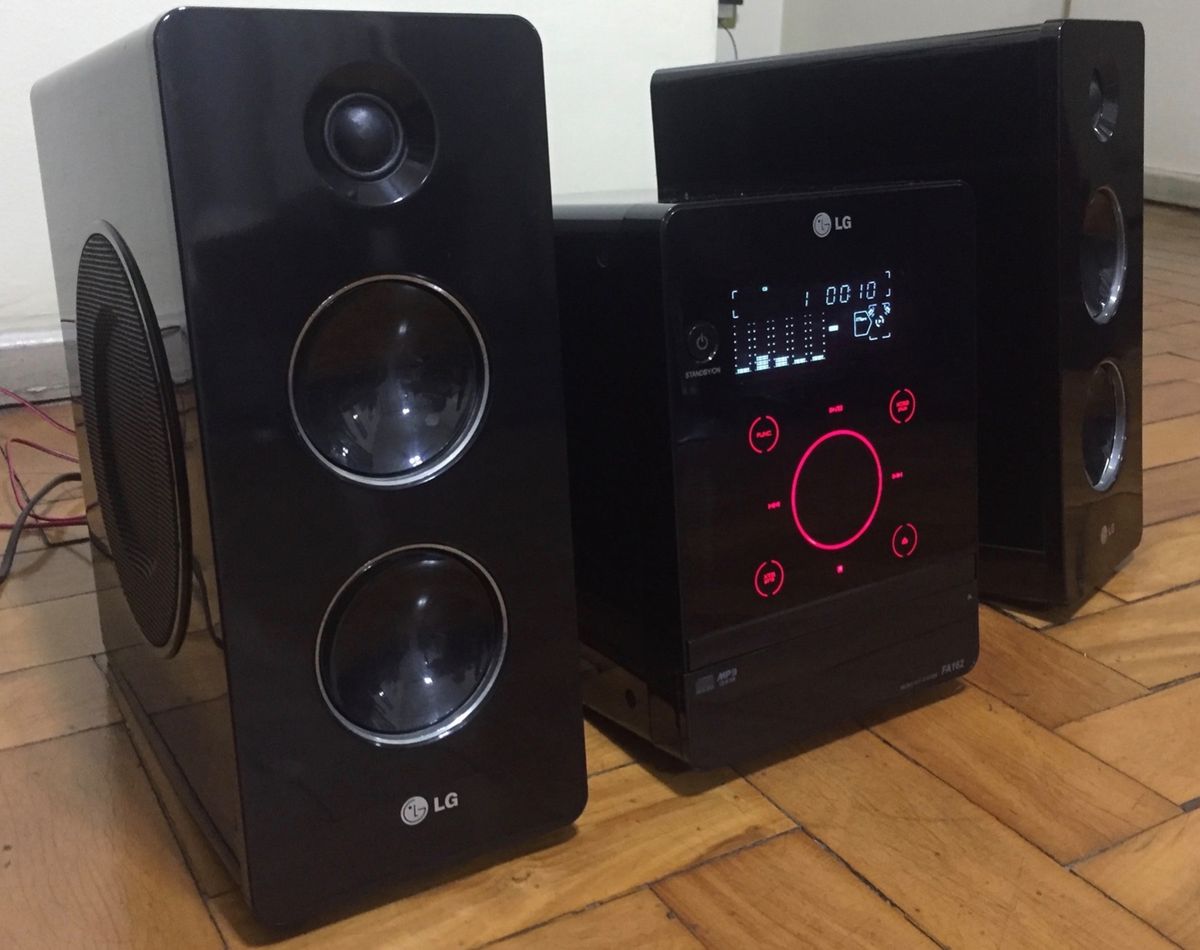 Caixa de Som Lg - Micro System Fa162 | Item de Música Lg Usado 31539658 ...