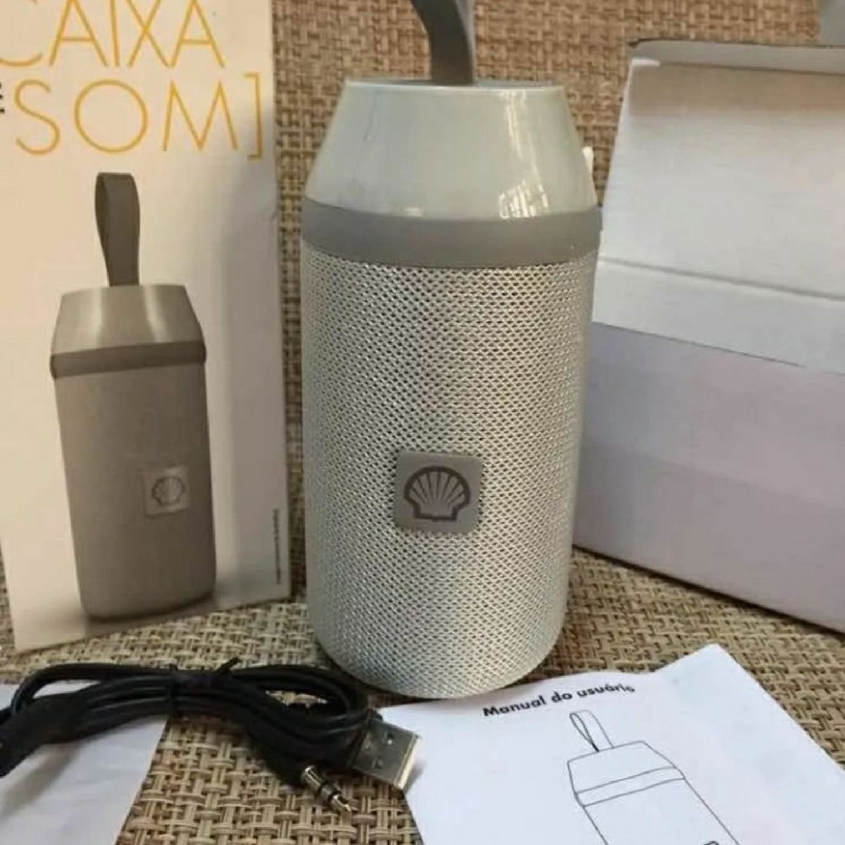 Caixa de Som Shell Bluetooth | Item de Música Shell Nunca Usado ...
