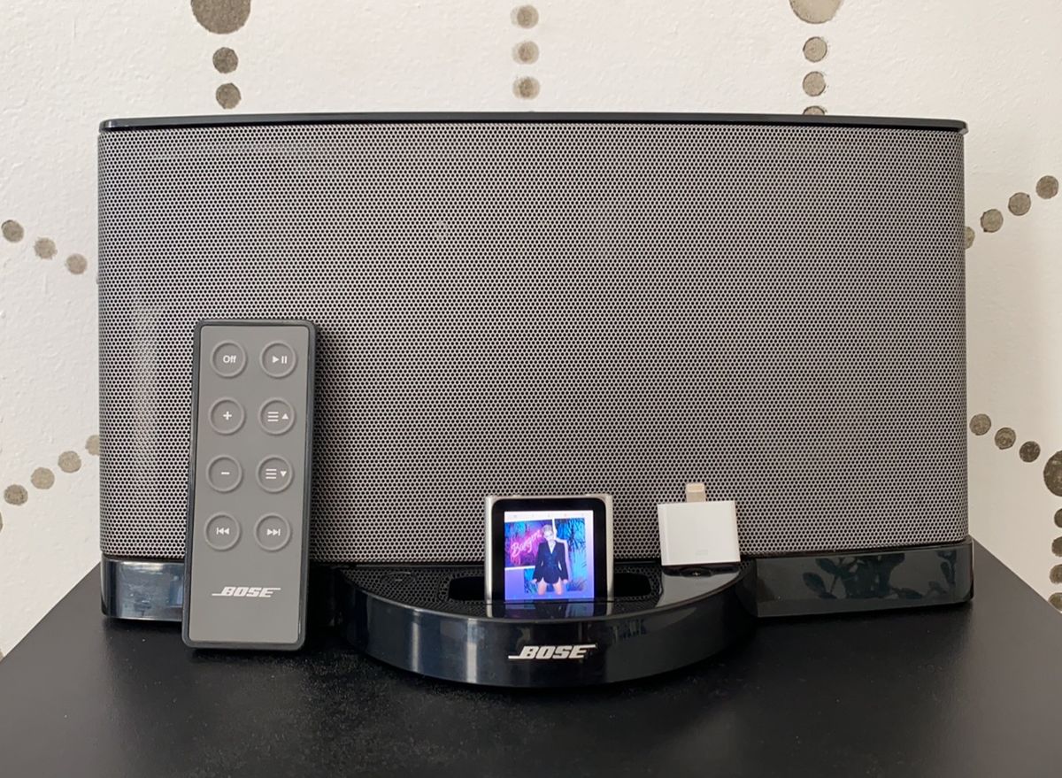 Caixa de Som Sounddock 2 Bose + Ipod Nano 8gb + Adaptador Apple para ...
