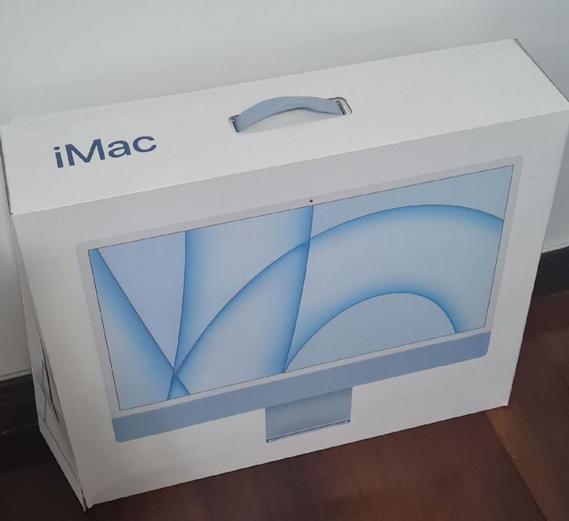 Caixa do Imac 24 | Item Info & Eletro Apple Usado 81732016 | enjoei
