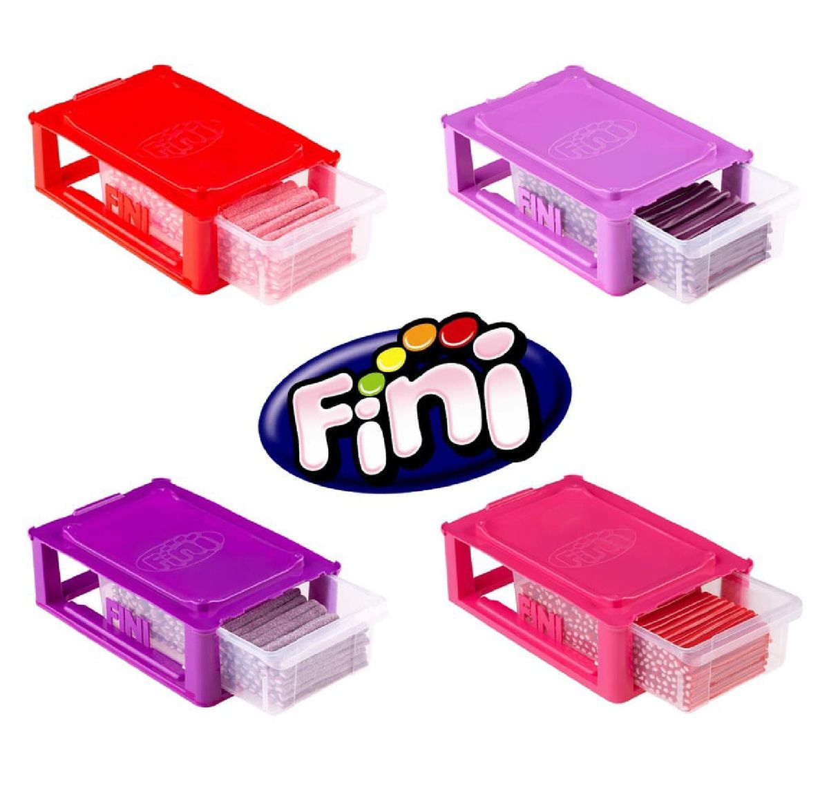 Caixa Finibox Gaveta Sabores 1kg Fini | Item Infantil Doce Fini Nunca ...