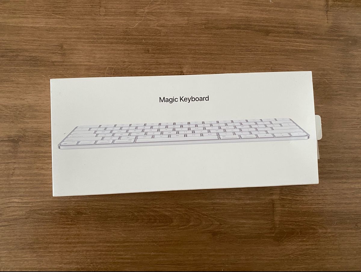 Caixa Magic Keyboard Teclado Apple | Teclado p/ Computador Apple Usado ...