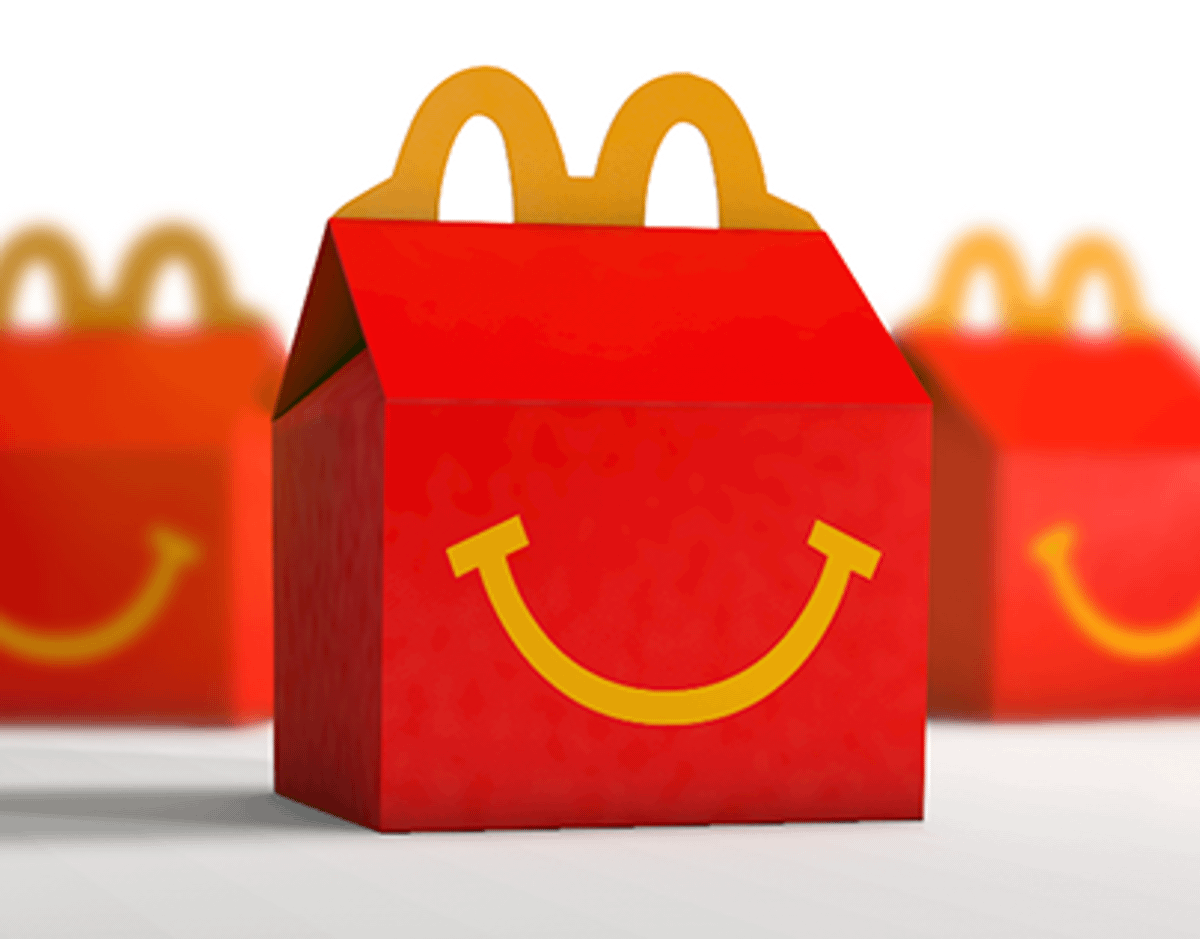Caixa Mclanche Feliz Tradicional Original | Brinquedo para Bebês Mcdonald's Nunca Usado ...