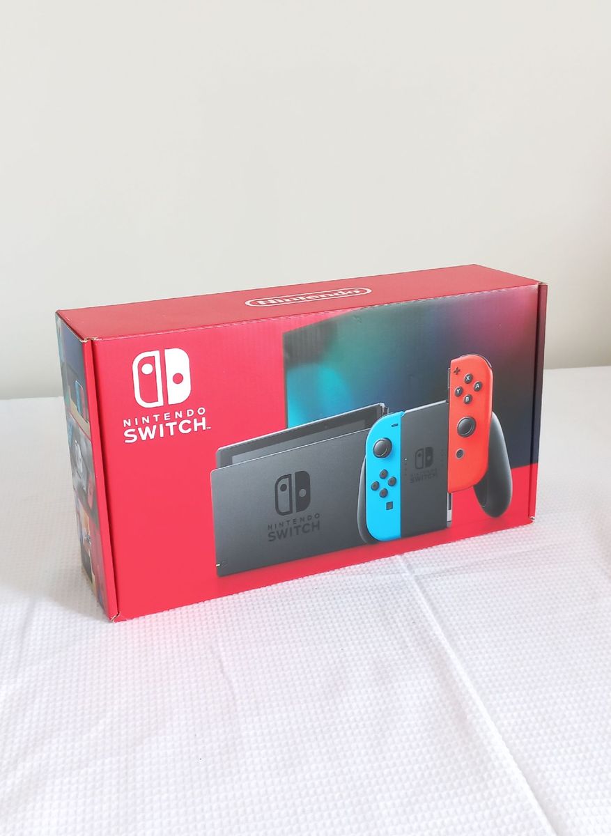Caixa Nintendo Switch | Console de Videogame Nintendo Usado 66582693 ...