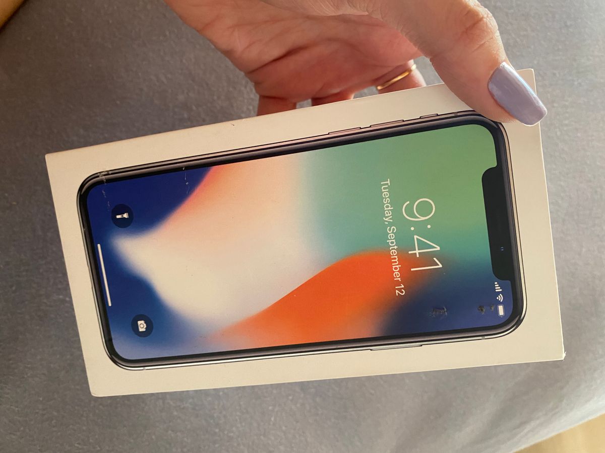 Caixa Original Iphone X 64gb | Item Info & Eletro Apple Usado 66604149 ...