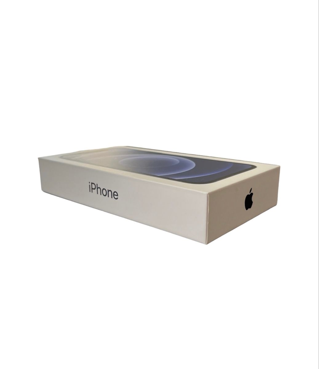 Caixa Original Vazia com Manual e Chave Chip Iphone 12 Preto | Iphone ...