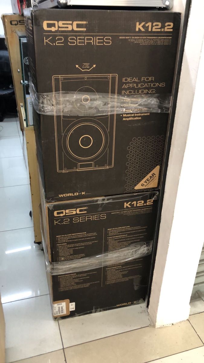 Caixa Qsc K12.2 | Item de Música Qsc Nunca Usado 86222018 | enjoei