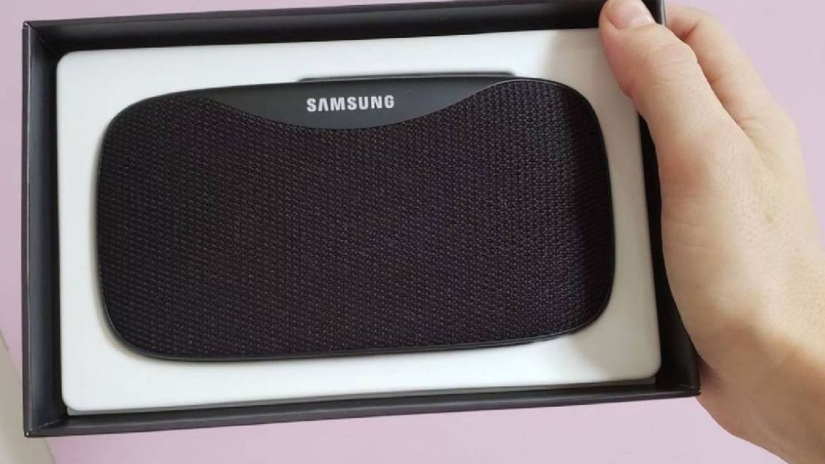 Caixa Samsung Level Box Slim Bluetooth | Item de Música Samsung Nunca ...