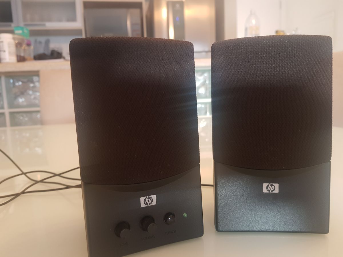 Caixas de Som Hp Pavilion Speaker System | Item de Música Hp Usado ...