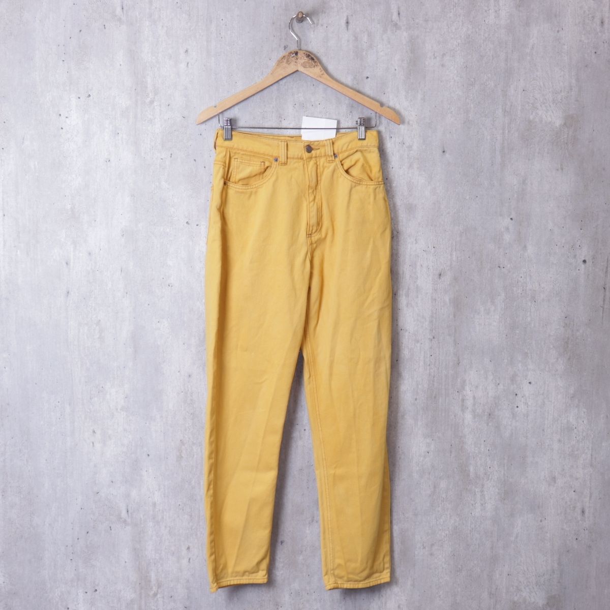 Calça Açafrão Jeans Farm | Calça Feminina Farm Usado 81022414 | enjoei