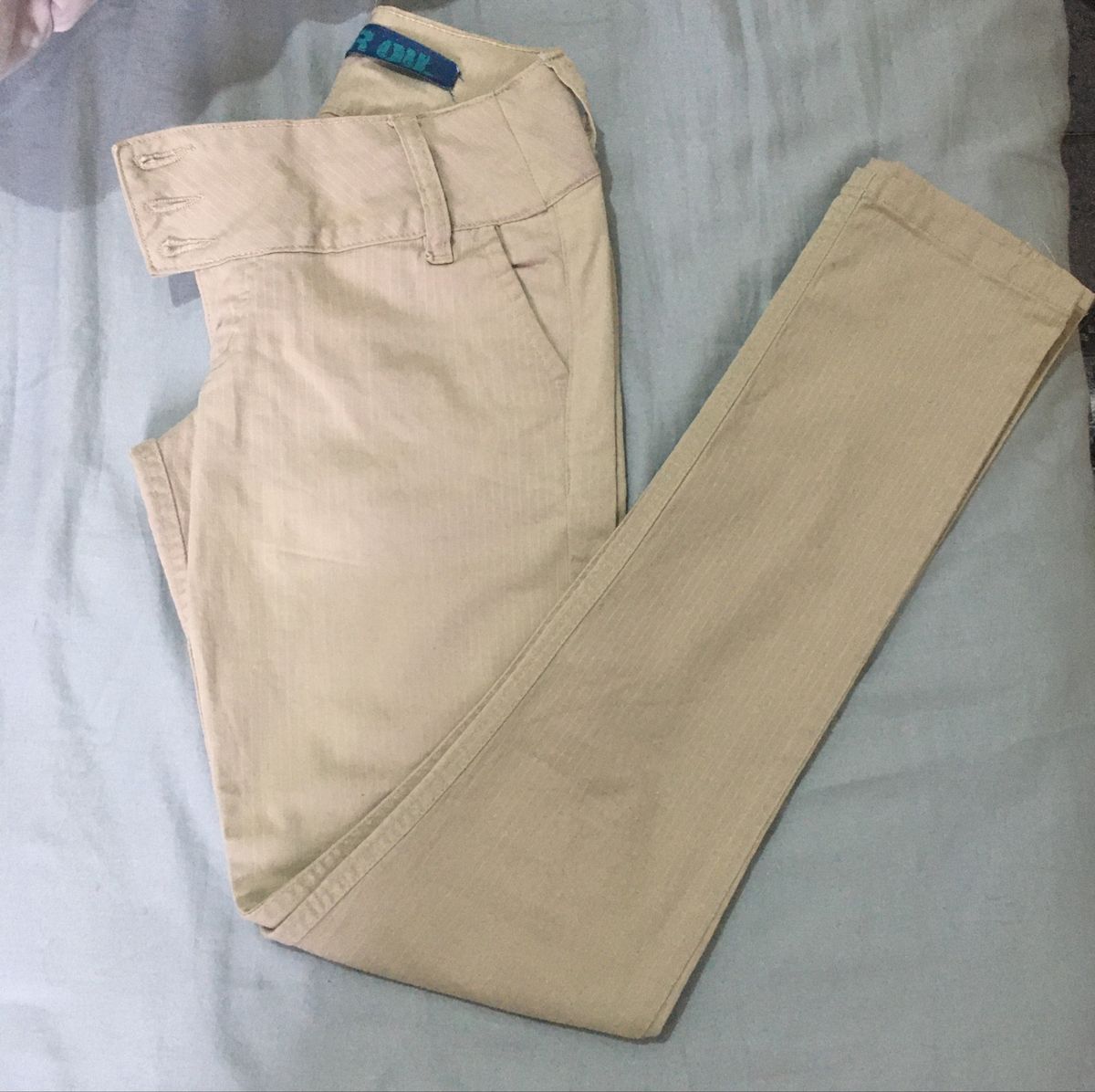 Calça Bege da Motor Oil | Calça Feminina Motor Oil Usado 63386091 | enjoei