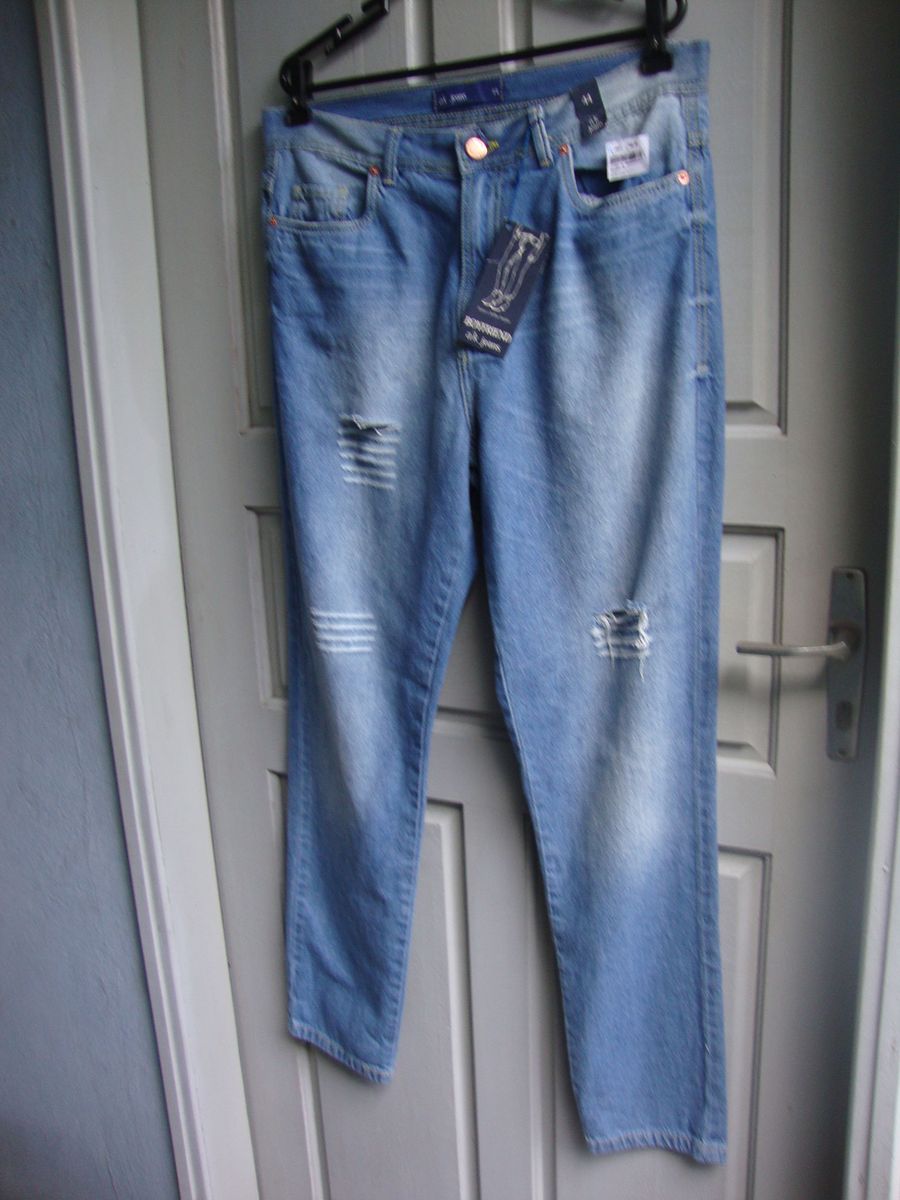 Calça Boyfriend Anne Kanner Jeans | Calça Feminina Anne Kanner Nunca ...