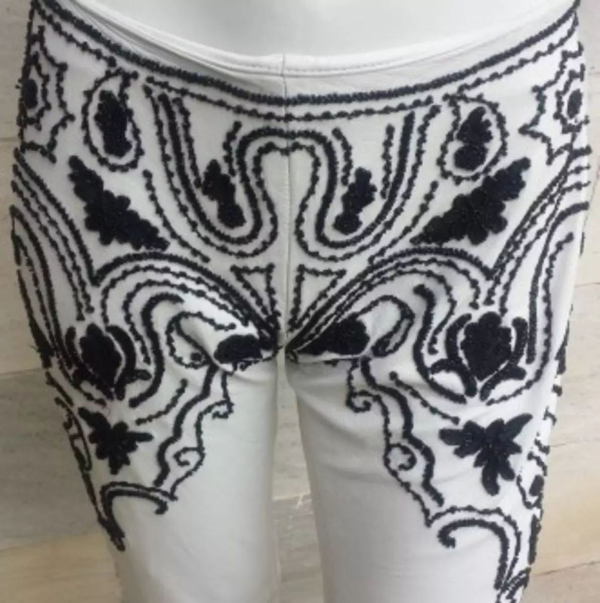 Calça Branca em Couro Legitimo | Calça Feminina Facchini Usado 15294336 ...