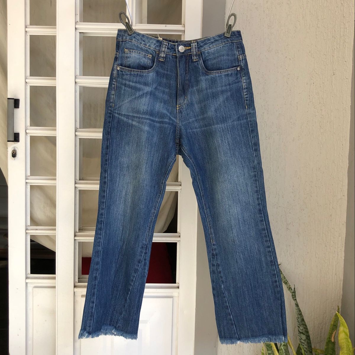Calça Jeans Barra Capri | Calça Feminina Oh Boy Usado 86481531 | enjoei
